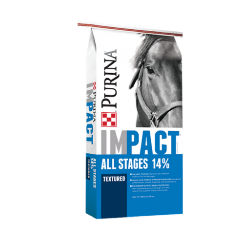 Purina Impact All Stages 14% Textured Horse Feed